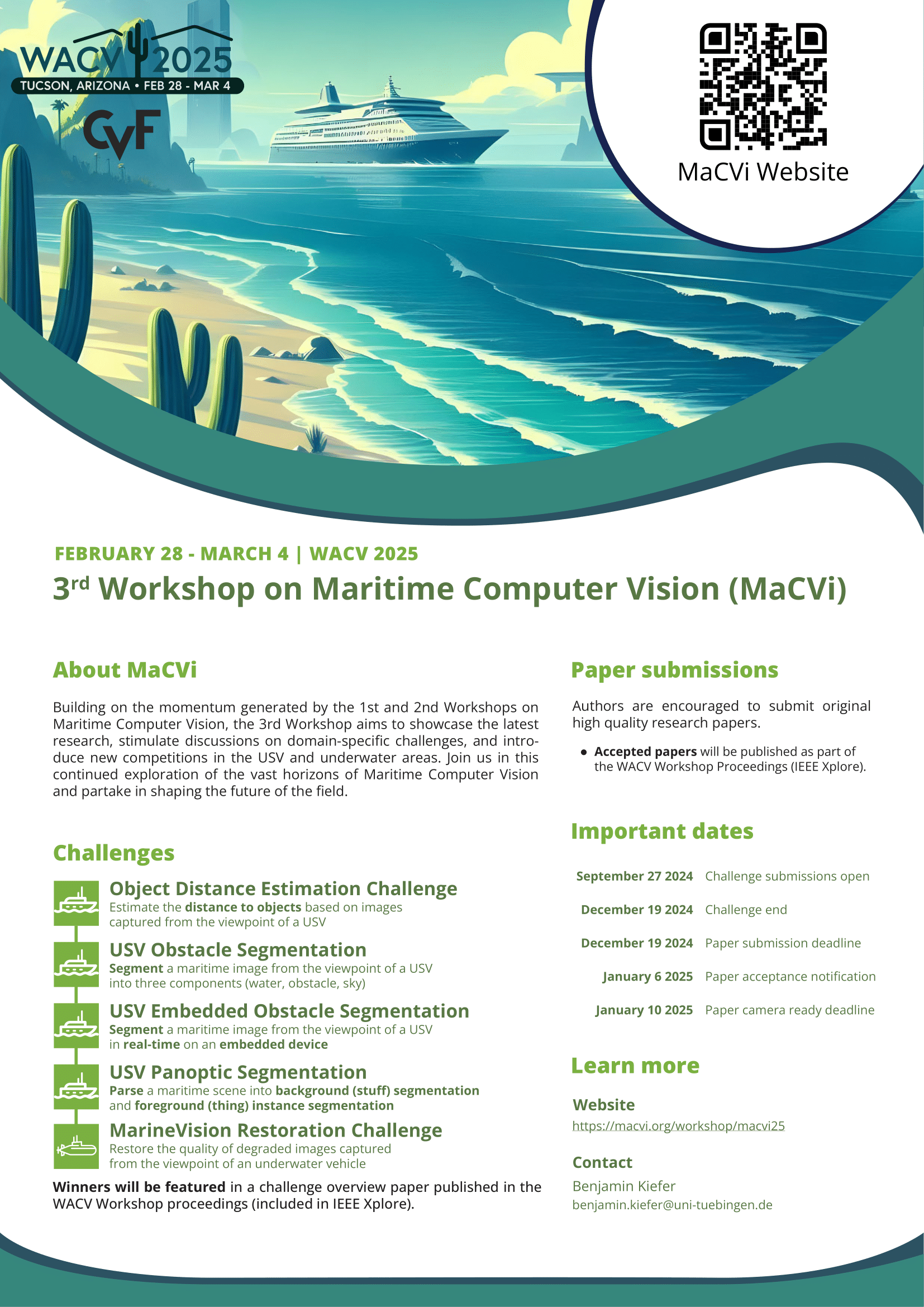 MaCVi | Maritime Computer Vision